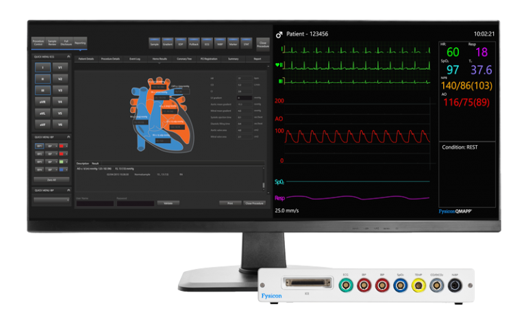 QMAPP - bewaken van alle vitale functies + 32 bipolaire kanalen | Fysicon